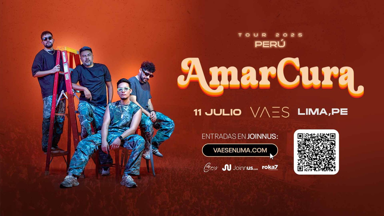 VAES EN LIMA - AMAR CURA TOUR - PREVENTA